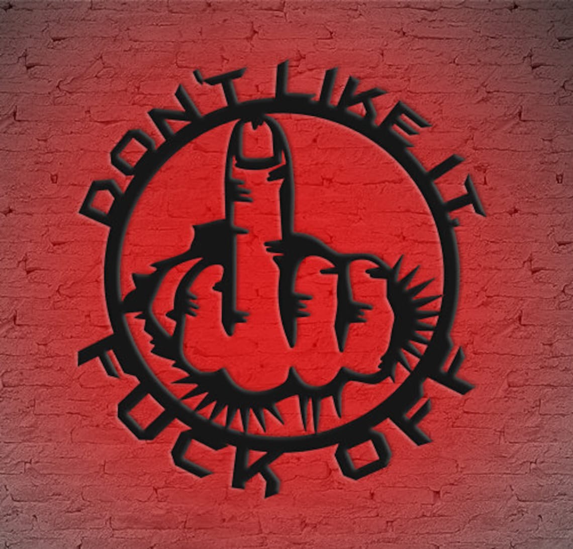 Personalized Middle Finger Fuck off Funny Custom Neon Sign - Etsy