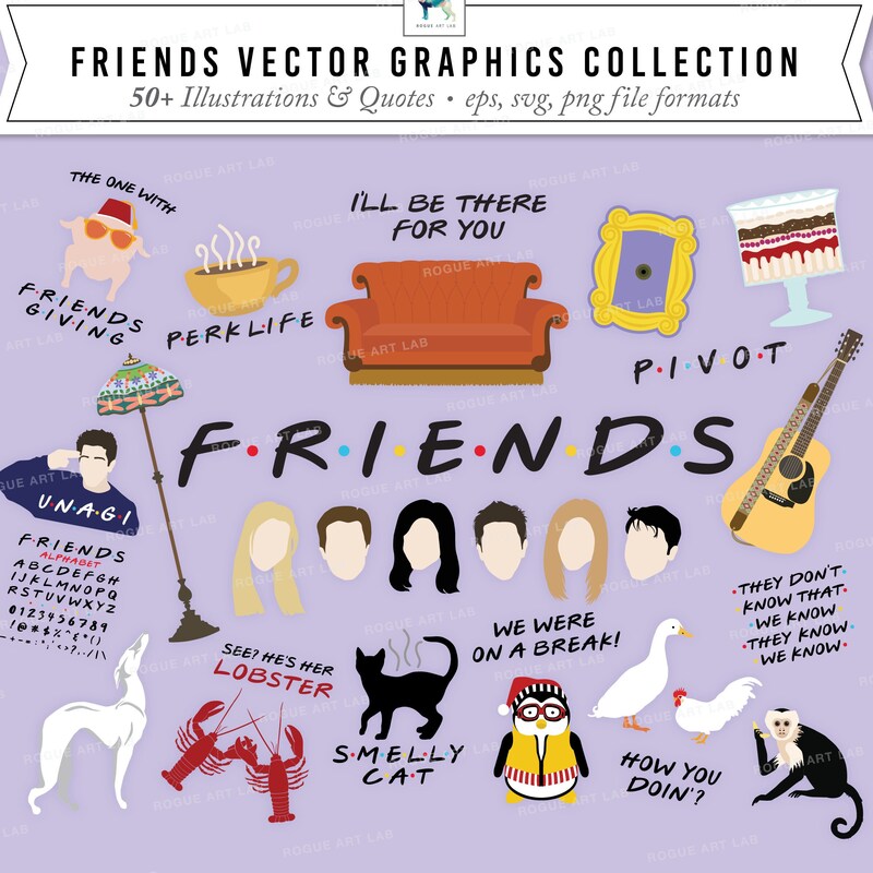 Friends Svg - Etsy