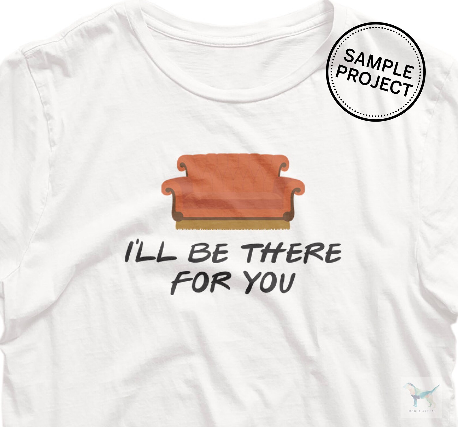 Friends Couch SVG Vector Art, Central Perk Couch SVG for Cricut ...