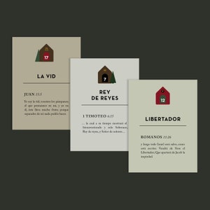 Tarjetas De Calendario De Adviento, Impresión Digital, Juego De 25 ...