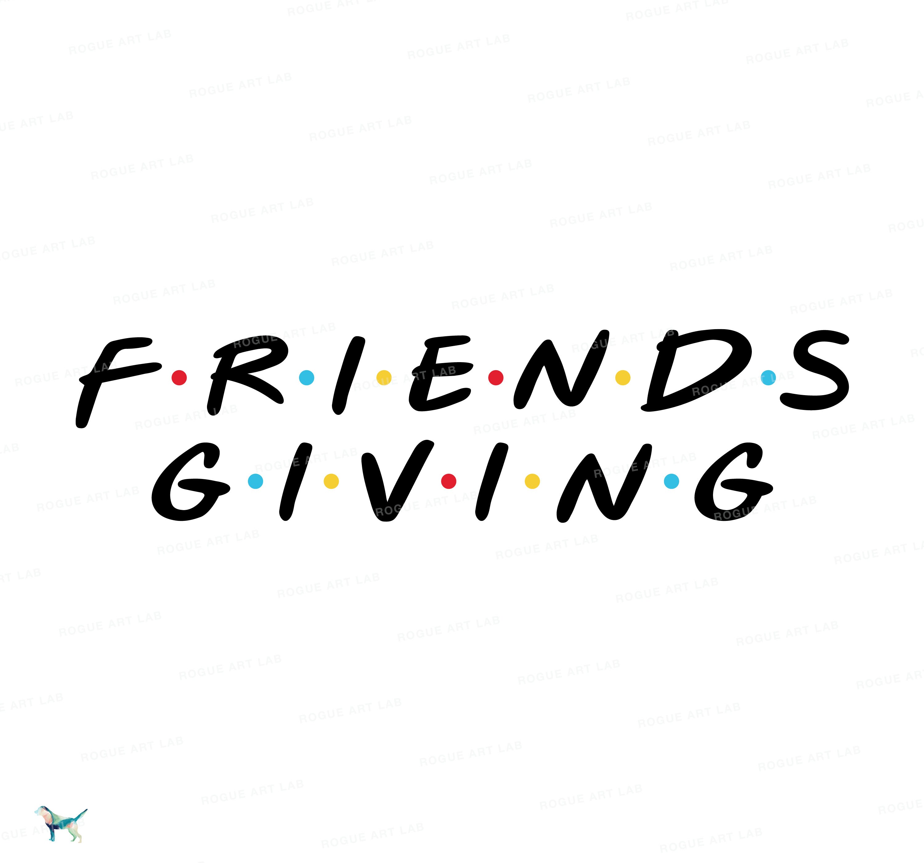 Friends Turkey SVG Vector Art, Friendsgiving SVG pour Cricut Silhouette ...