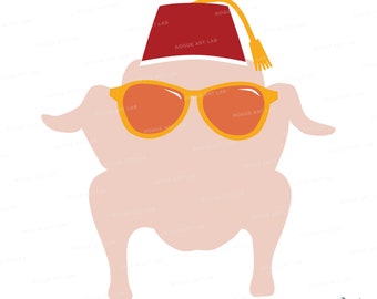 Turkey Friends Vector - Etsy