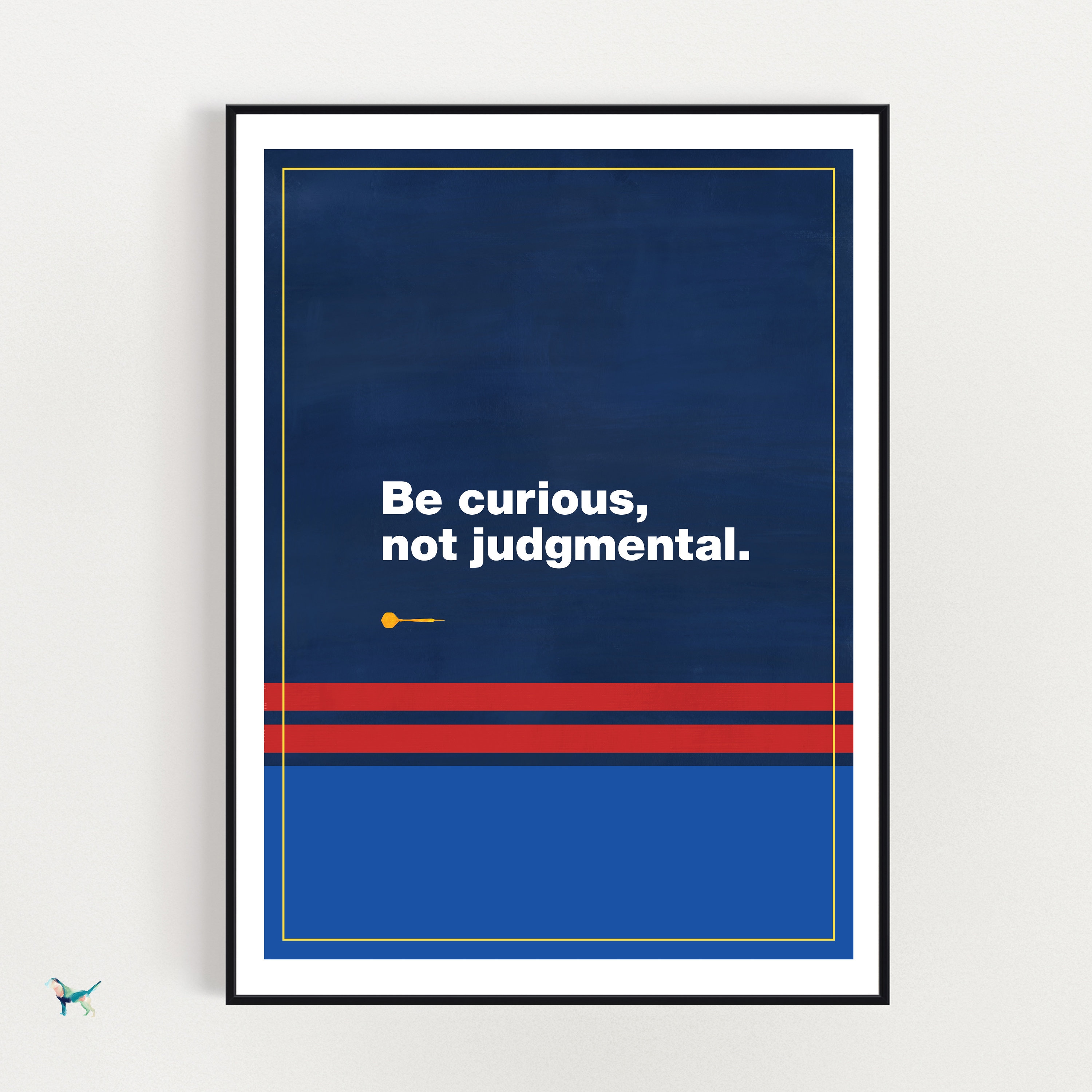 Be Curious Not Judgmental Digital Print Inspirational Quote - Etsy