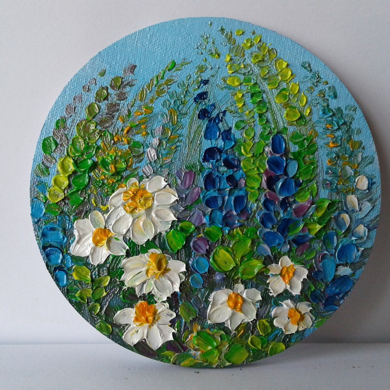 Round Canvas Art - Etsy Australia