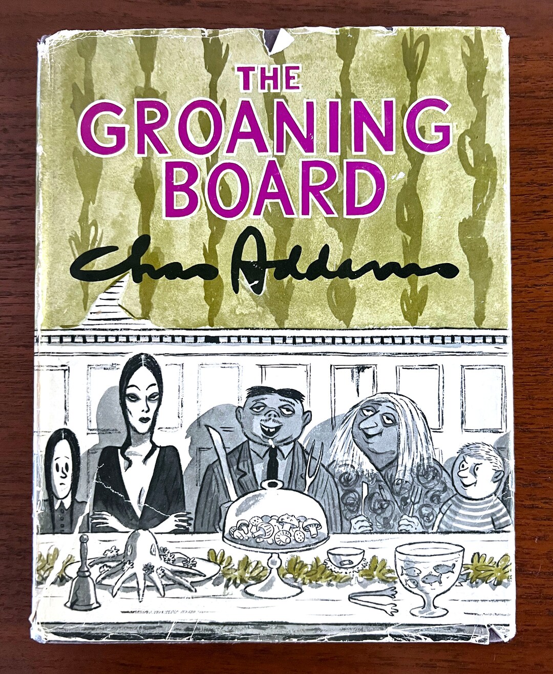 VINTAGE the Groaning Board Addams Family New Yorker Book by CHAS ADDAMS ...