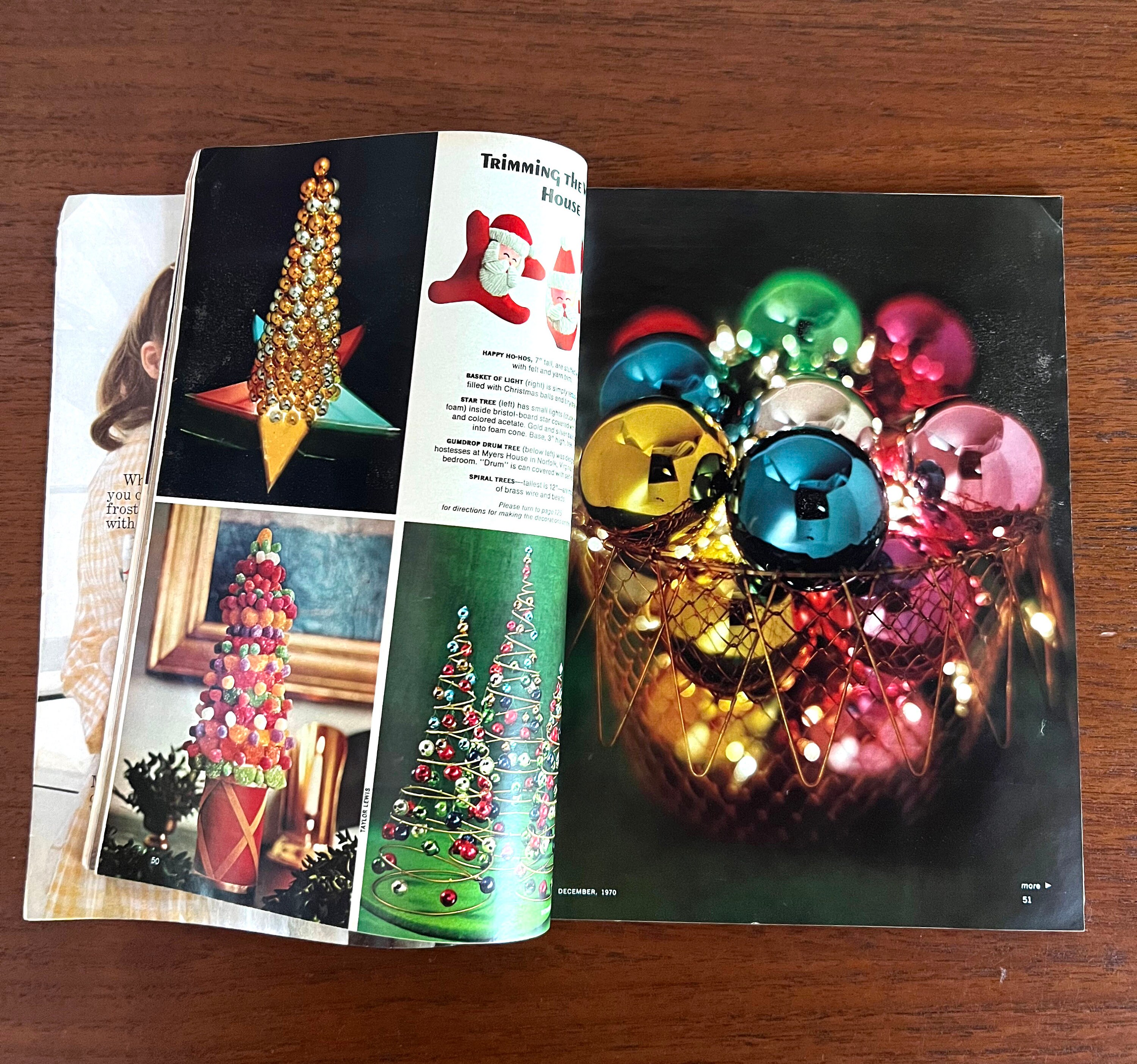 Vintage Christmas Woman's Day Magazine December 1970 - Etsy