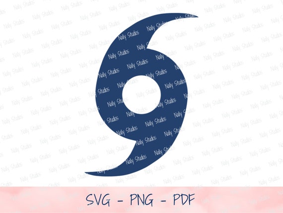 Tropical Storm Symbol SVG Cutting File Weather Svg Education | Etsy