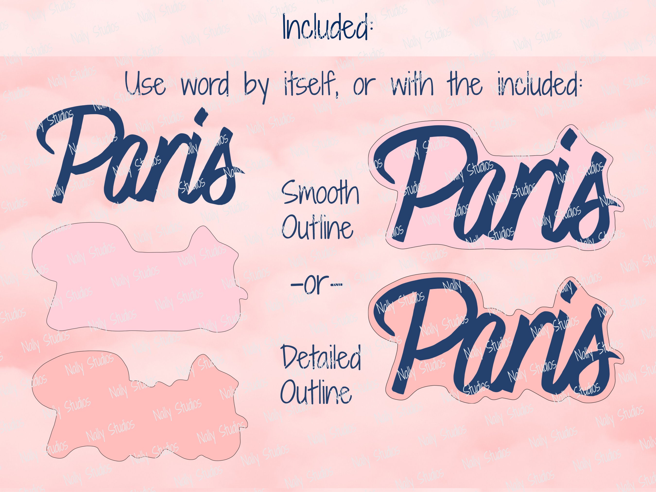 Paris SVG, Paris Scrapbook, France, Svg File, Travel Scrapbooking ...