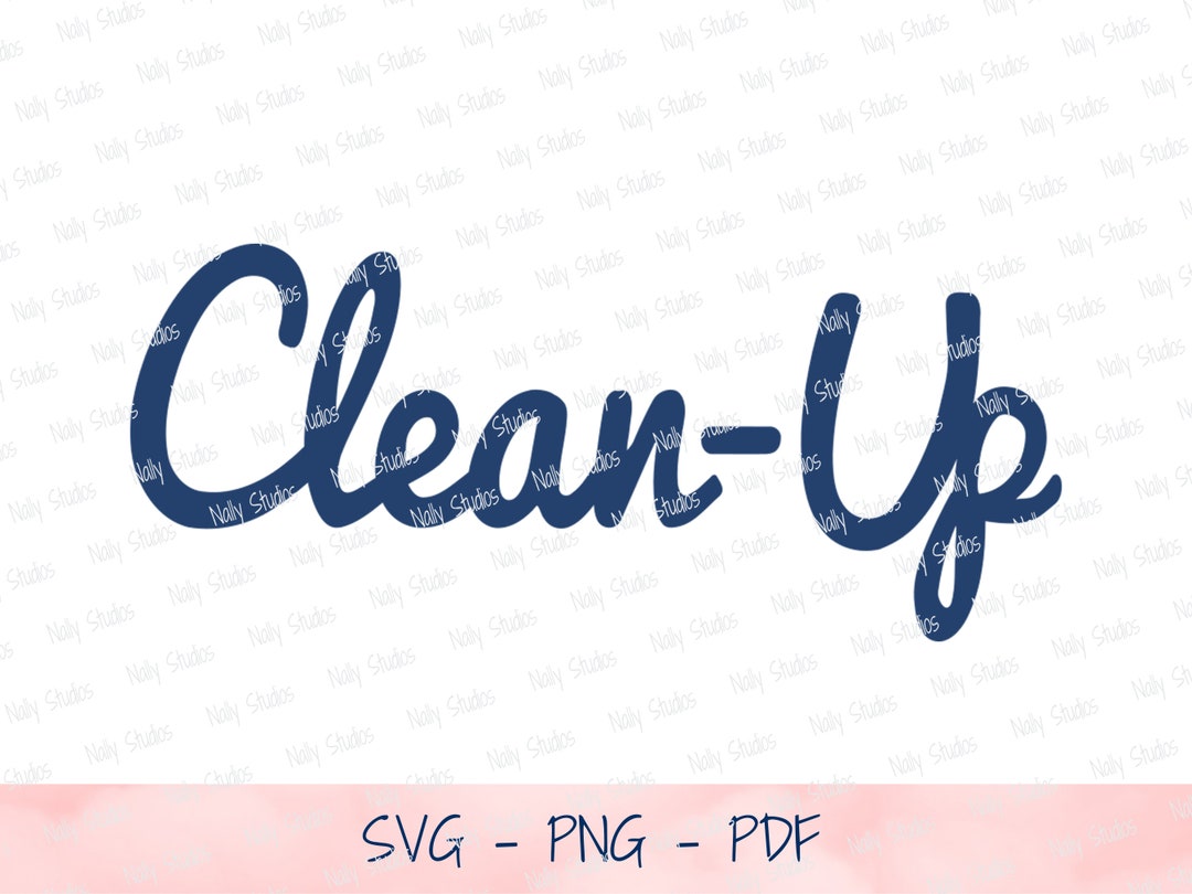 Clean up SVG, Scrapbook Page Title, Hurricane SVG, Storm Svg, Everyday ...