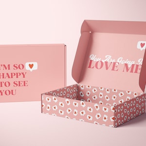 Subscription Box Design Editable Mailer Box Design Template - Etsy