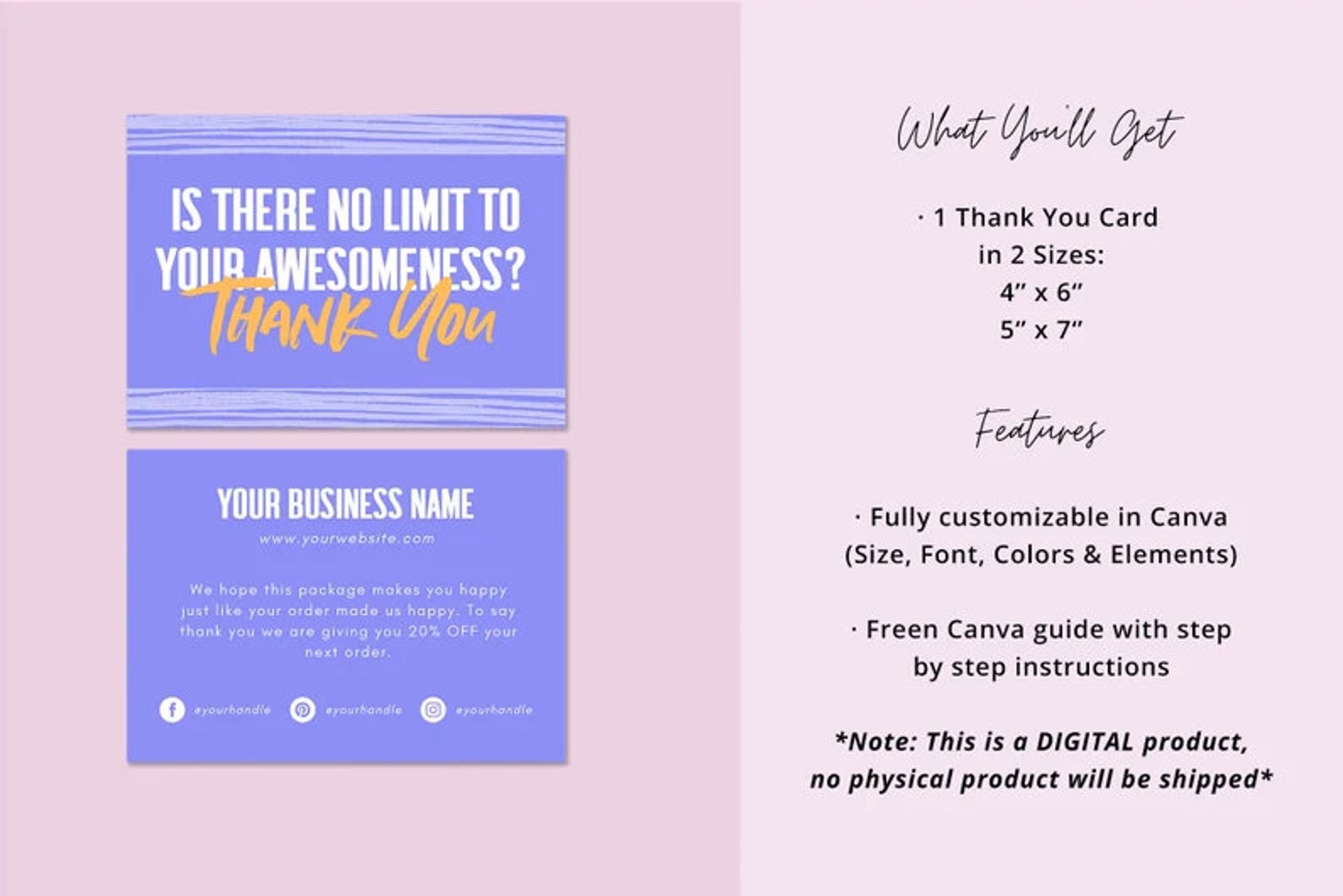 Editable Business Thank You Card Printable Thanks For Your Purchase editable-business-thank-you-card-printable-thanks-for-your-purchase