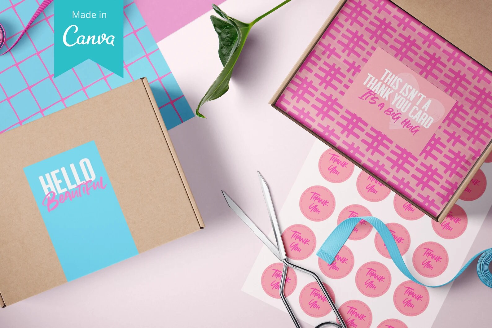 Editable Branded Packaging Template Bundle Editable Packaging - Etsy Canada