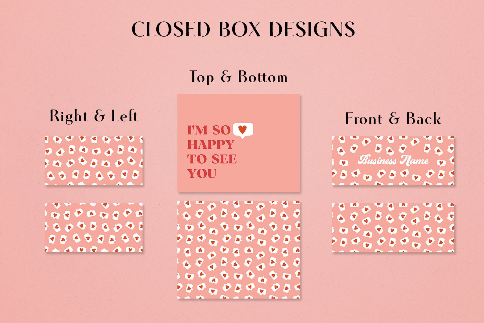 Subscription Box Design Editable Mailer Box Design Template - Etsy