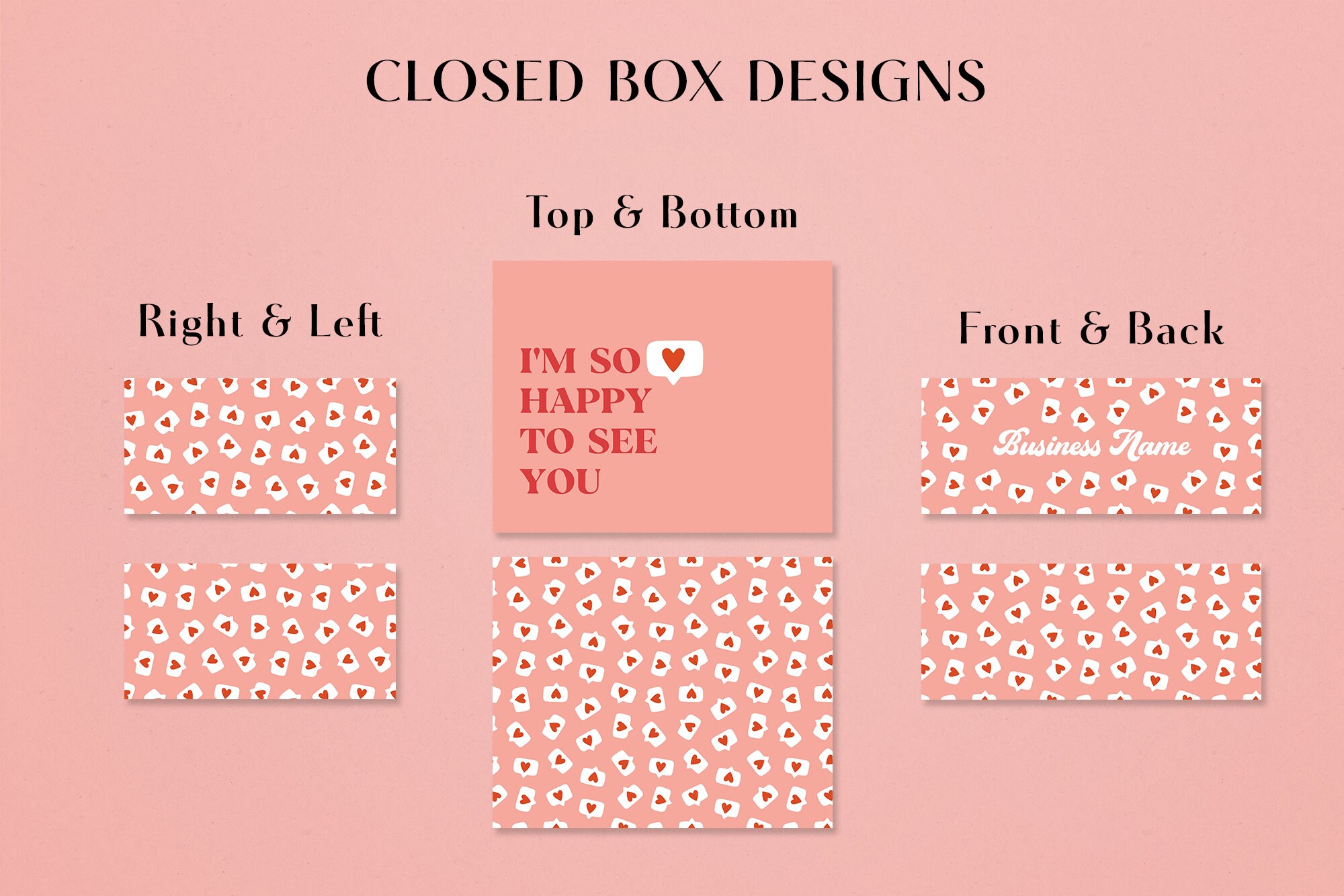 Subscription Box Design Editable Mailer Box Design Template - Etsy
