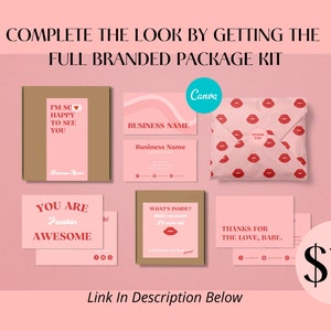 Subscription Box Design, Editable Mailer Box Design Template, Product ...