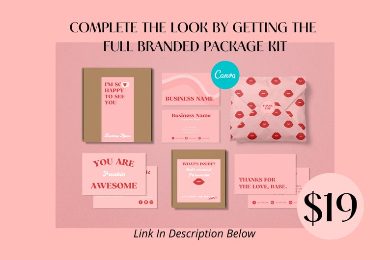 Subscription Box Design Editable Mailer Box Design Template - Etsy