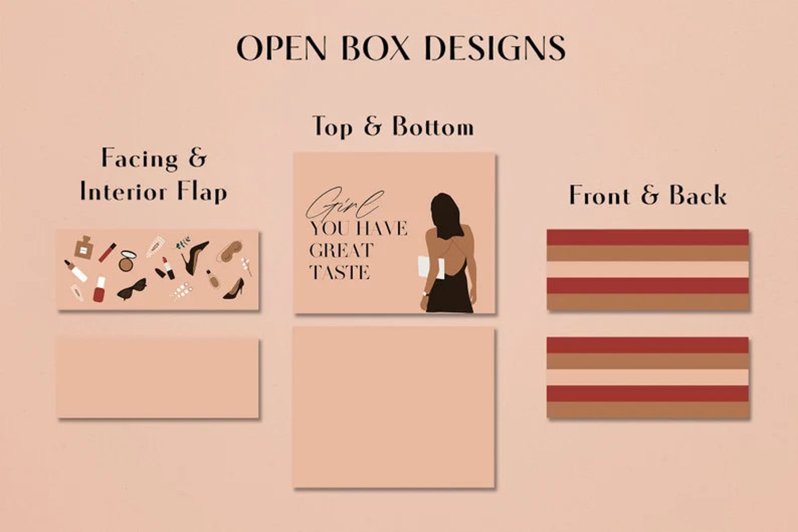Subscription Box Design Editable Mailer Box Design Template - Etsy