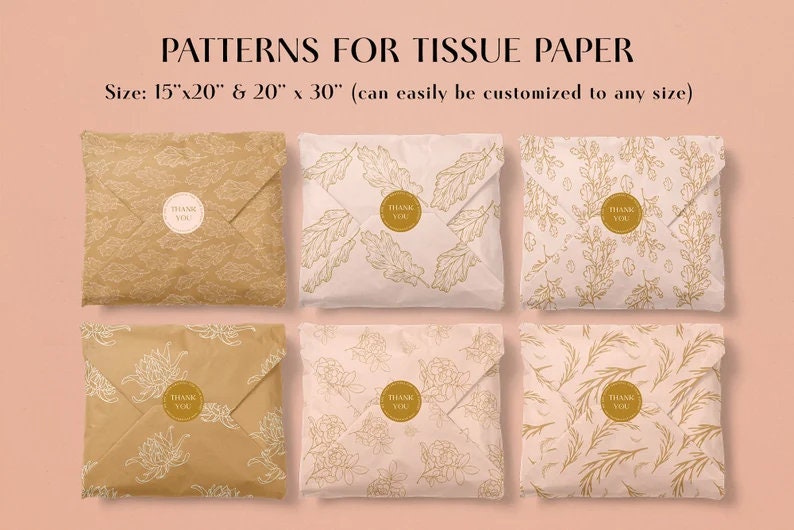 Editable Branded Packaging Template Bundle Editable Packaging - Etsy