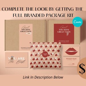 Subscription Box Design, Editable Mailer Box Design Template, Product ...