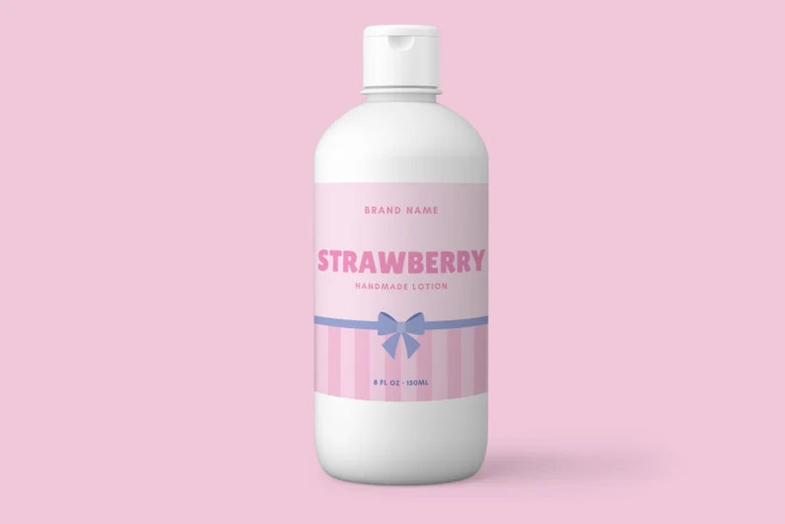 Fully Editable Body Product Label Template 4 Sizes DIY - Etsy