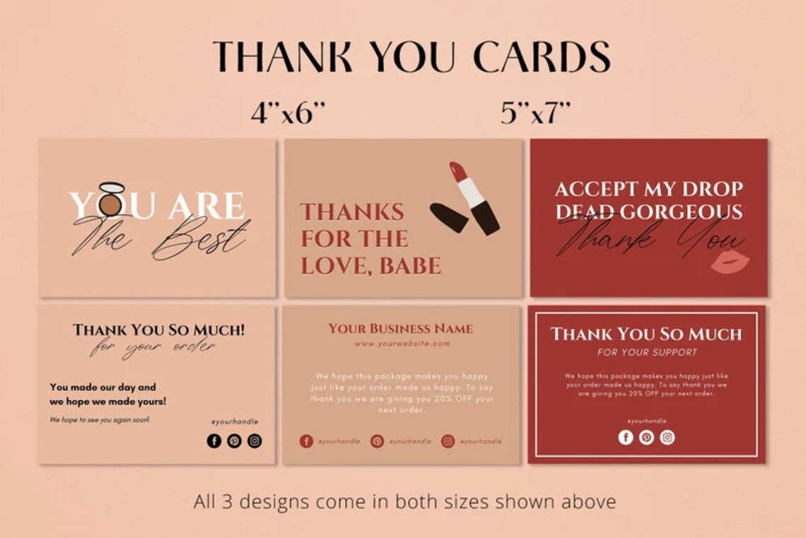 Editable Branded Packaging Template Bundle, Editable Packaging Box ...