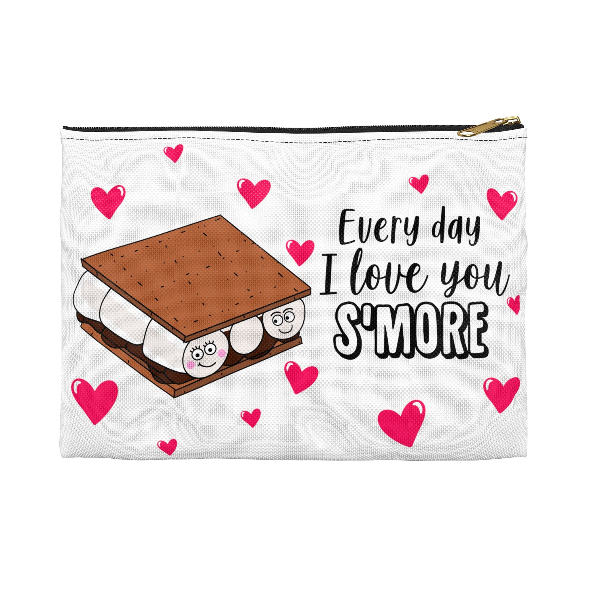 Every Day I love you Smore Accessory Pouch for Foodie Funny | Etsy