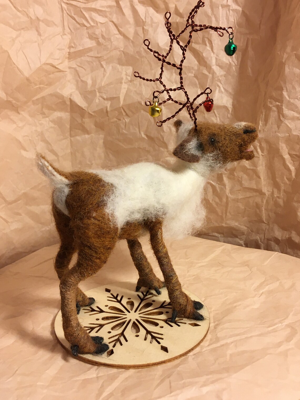 Tiny Reindeer - Etsy