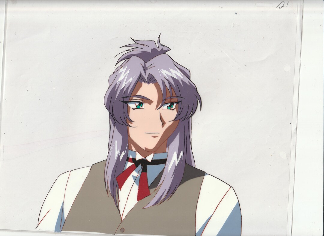 Nightwalker Anime Cel - Shido Tatsuhiko Non Matching Sketch - Etsy