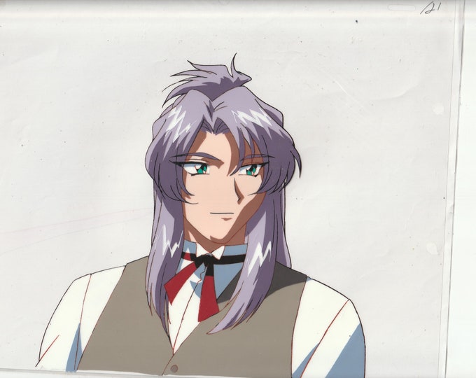 Nightwalker Anime Cel - Shido Tatsuhiko Non Matching Sketch - Etsy
