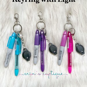 Badge Reel Accessories, Mini Badge Reel Marker Pen and Light, Nurse Pen ...