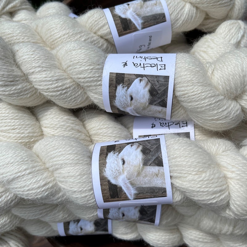 Undyed Alpaca Yarn - Etsy