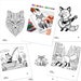 100 Fox Coloring Pages. 2024 (PDF) Digital Version - Etsy