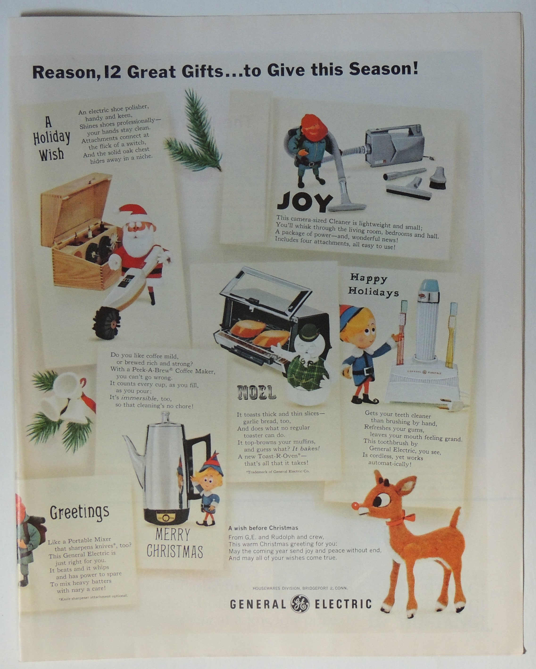 Collectibles Advertisements Art & Collectibles 1960\u2019s GE General ...