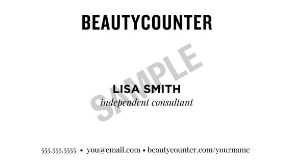 Design & Templates Stationery Printable Digital Files Beautycounter New ...