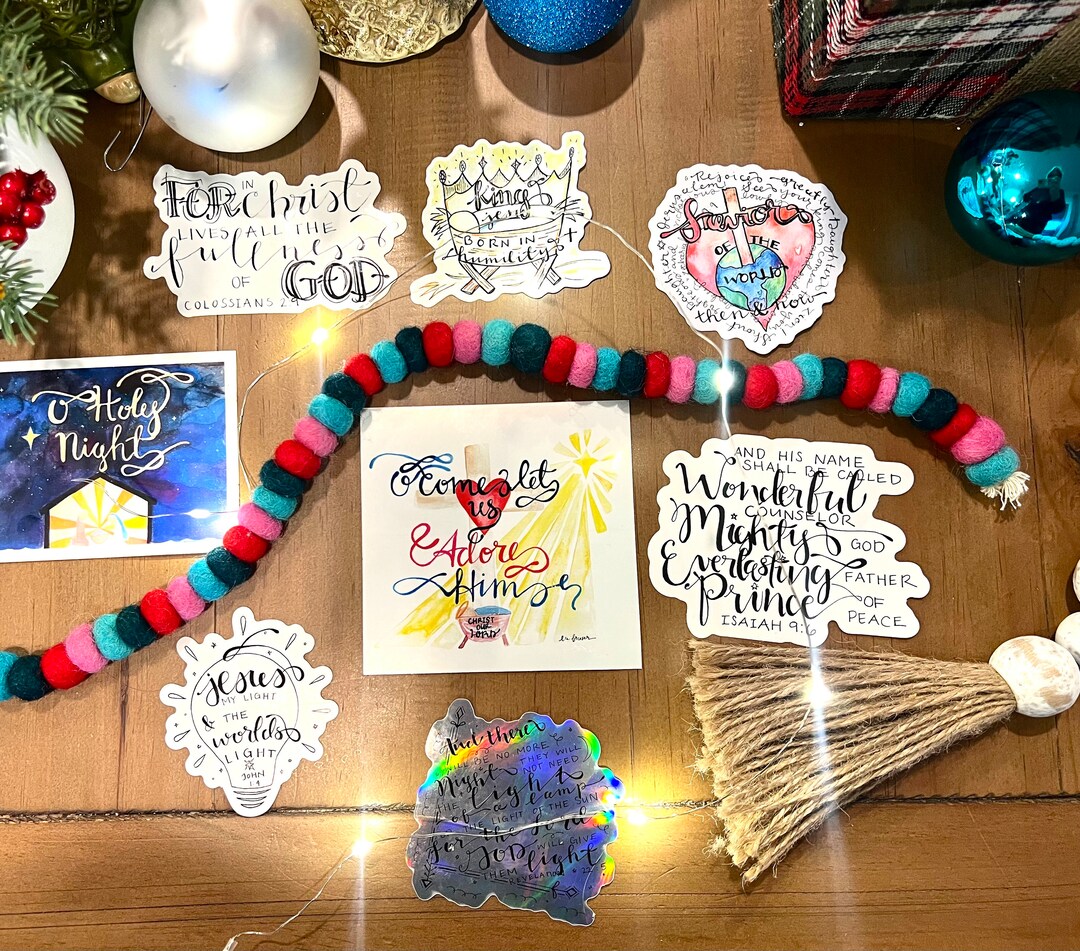 Advent Adoration Sticker Set - Etsy