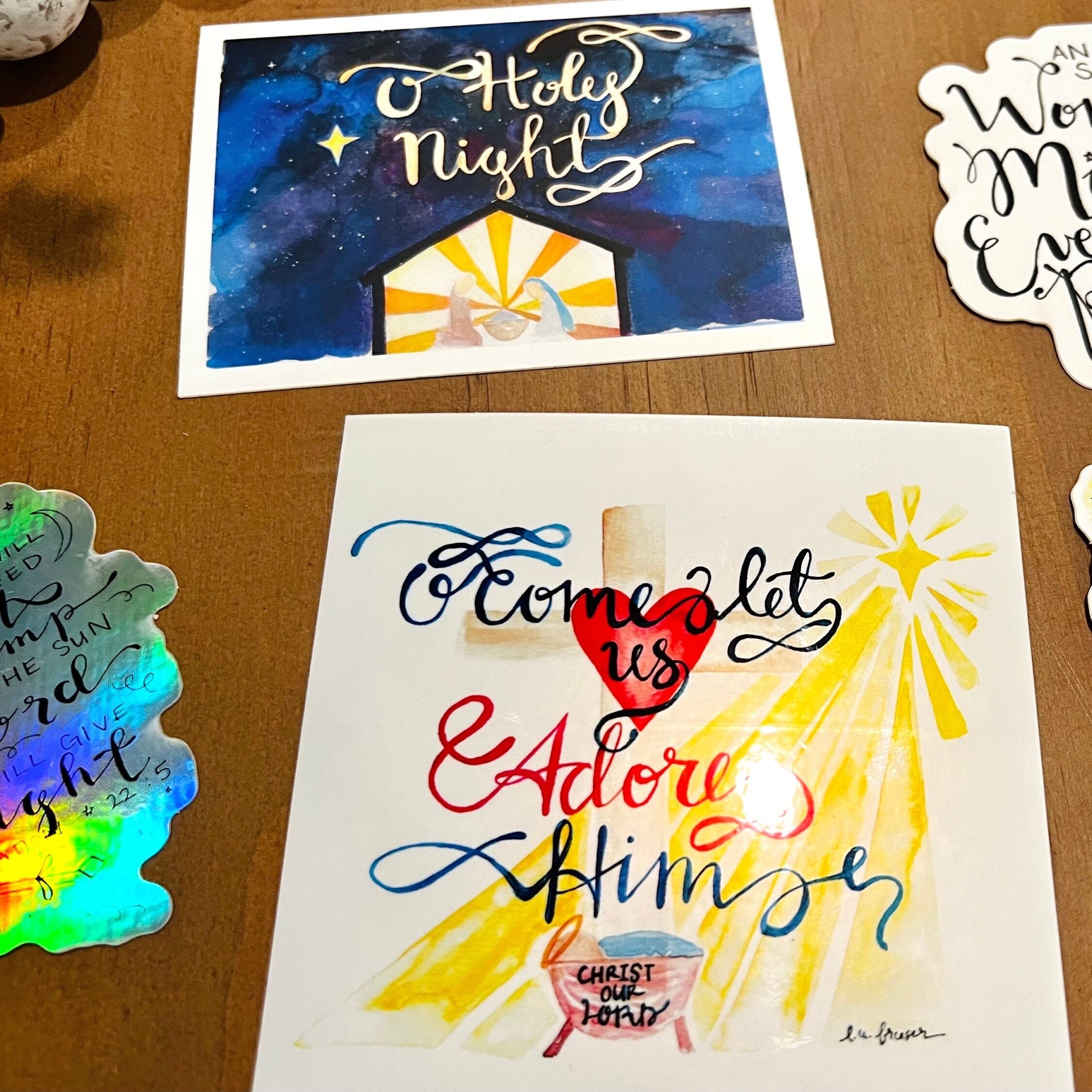 Advent Adoration Sticker Set - Etsy