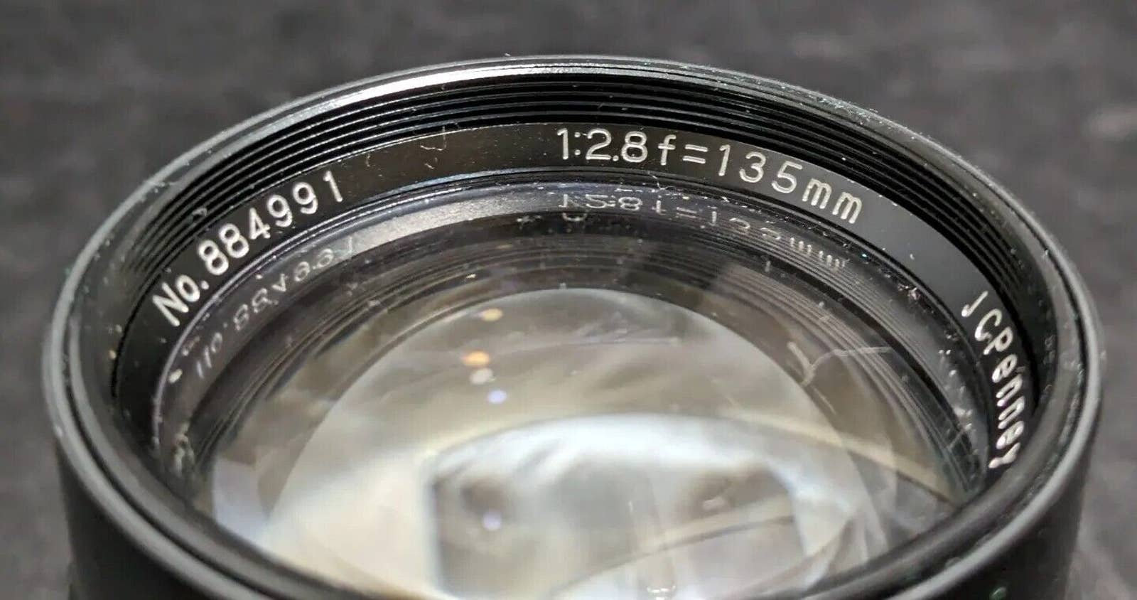 Jcpenney Multi-coated Optics Φ52mm 1:2.8f 135mm Camera Lens in Case LNC ...