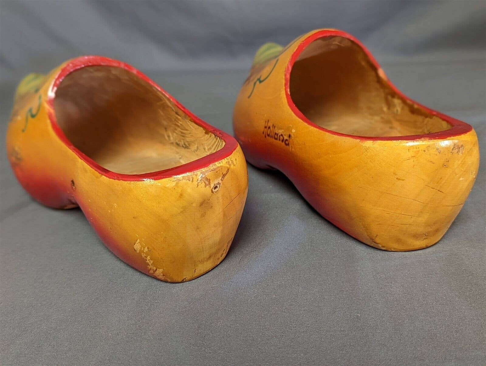 Vintage Handmade Dutch Wooden Clogs Size 21 Holland Hand - Etsy