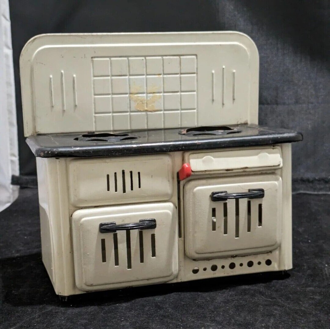 D.B.P. Antique Tin Toy Stove Oven Friction Toy With Spark - Etsy