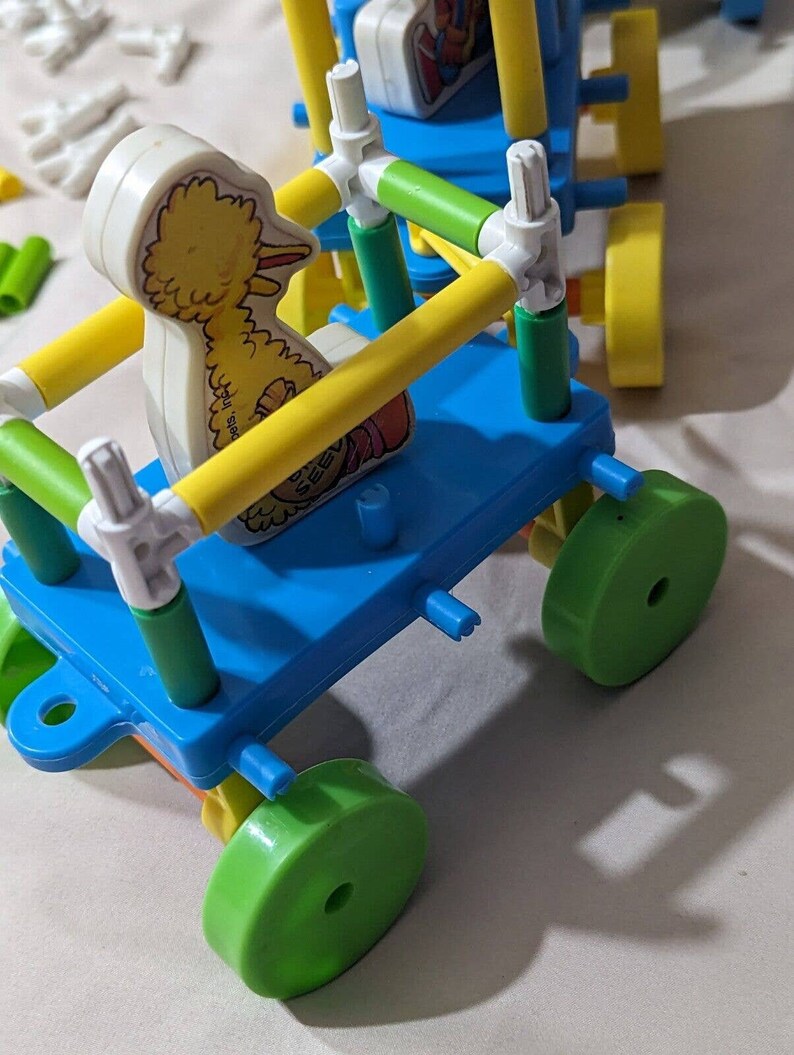 Fiddlesticks Toy Builder Set Sesame Street Parts Complete Box - Etsy