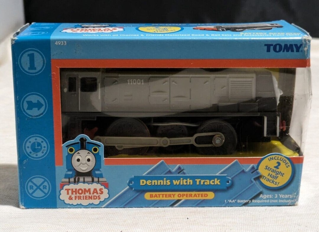 Thomas & Friends Dennis With Track 2005 Tomy 4933 Battery Operated New ...