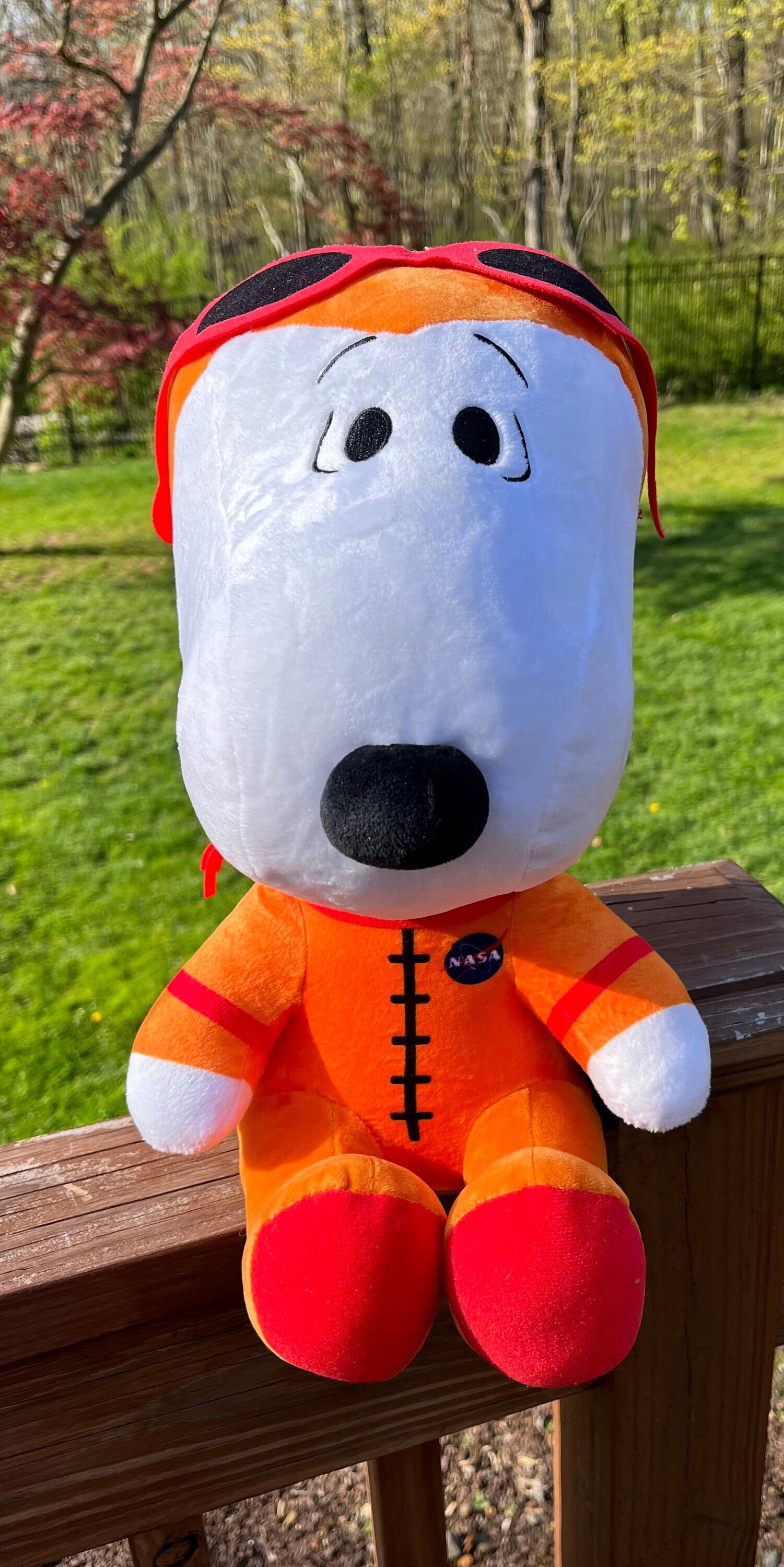 Snoopy in Space Large Plush NASA Peanuts Astronaut Dog - Etsy