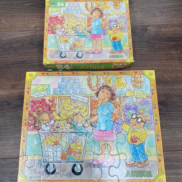 90s Arthur Puzzle - Etsy