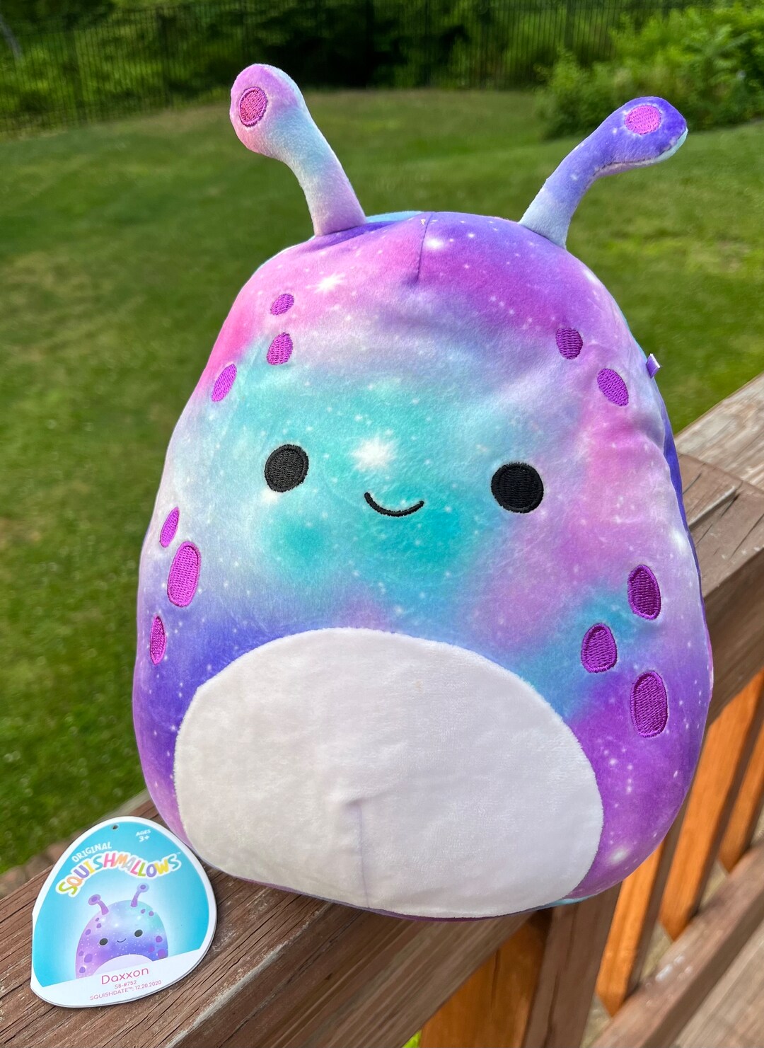 NWT Squishmallows DAXXON the Alien Plush 10 Squishmallow Space Squad ...