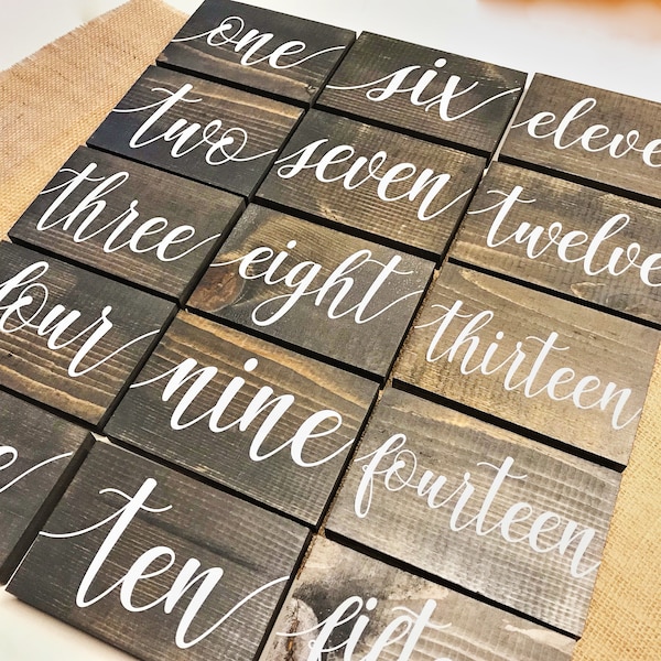 Wedding Wood Block - Etsy