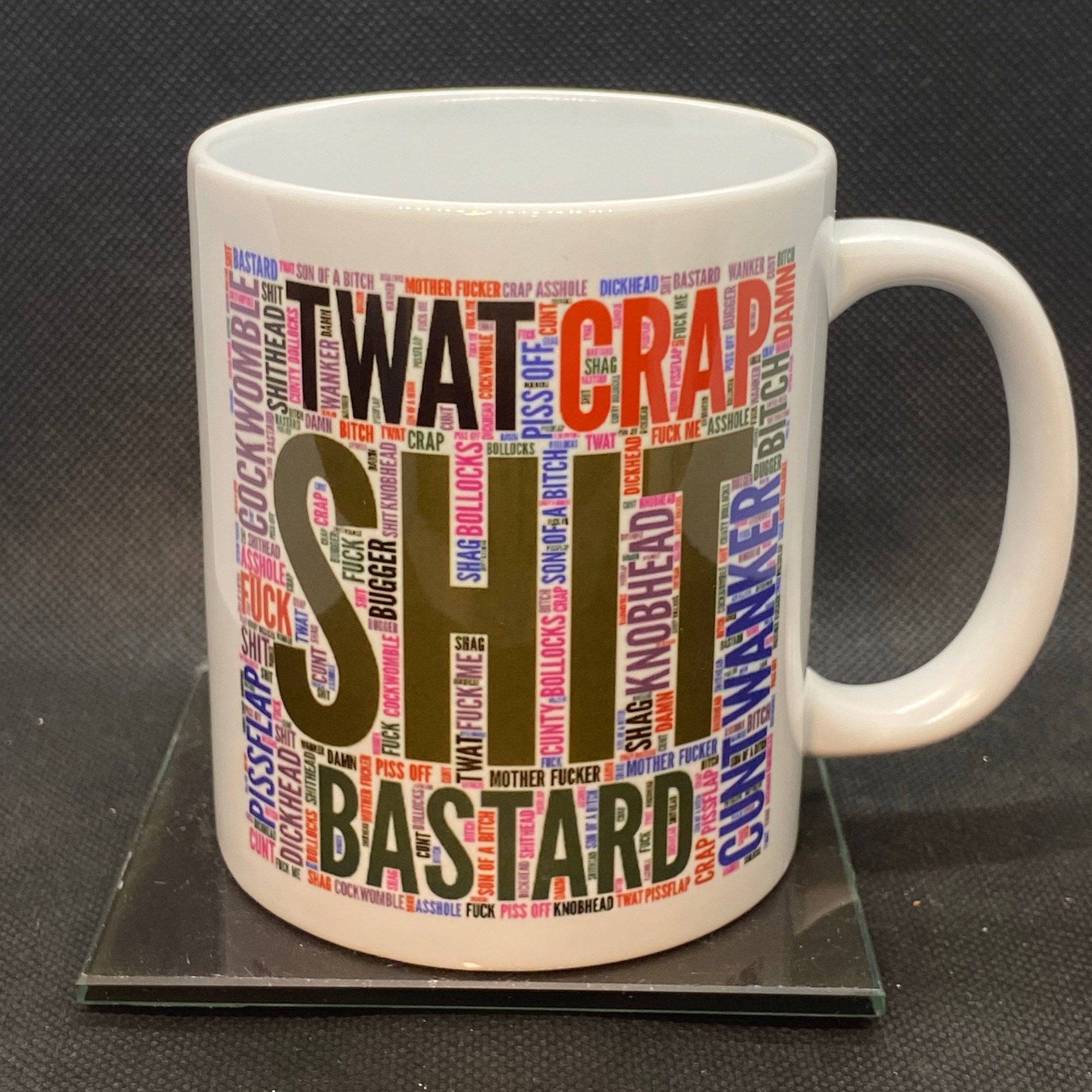 Swear Word Mug Every Popular Cuss or Swear Word Mug Ships - Etsy