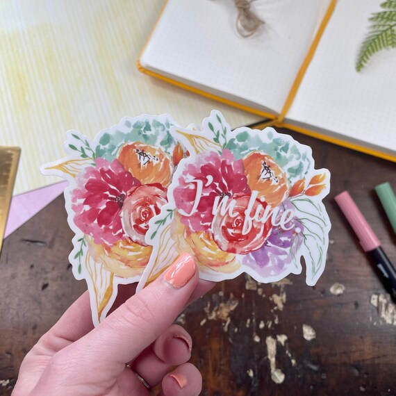 Embellishments Stickers Laptop Decal Planner Sticker Tumbler Decal ...