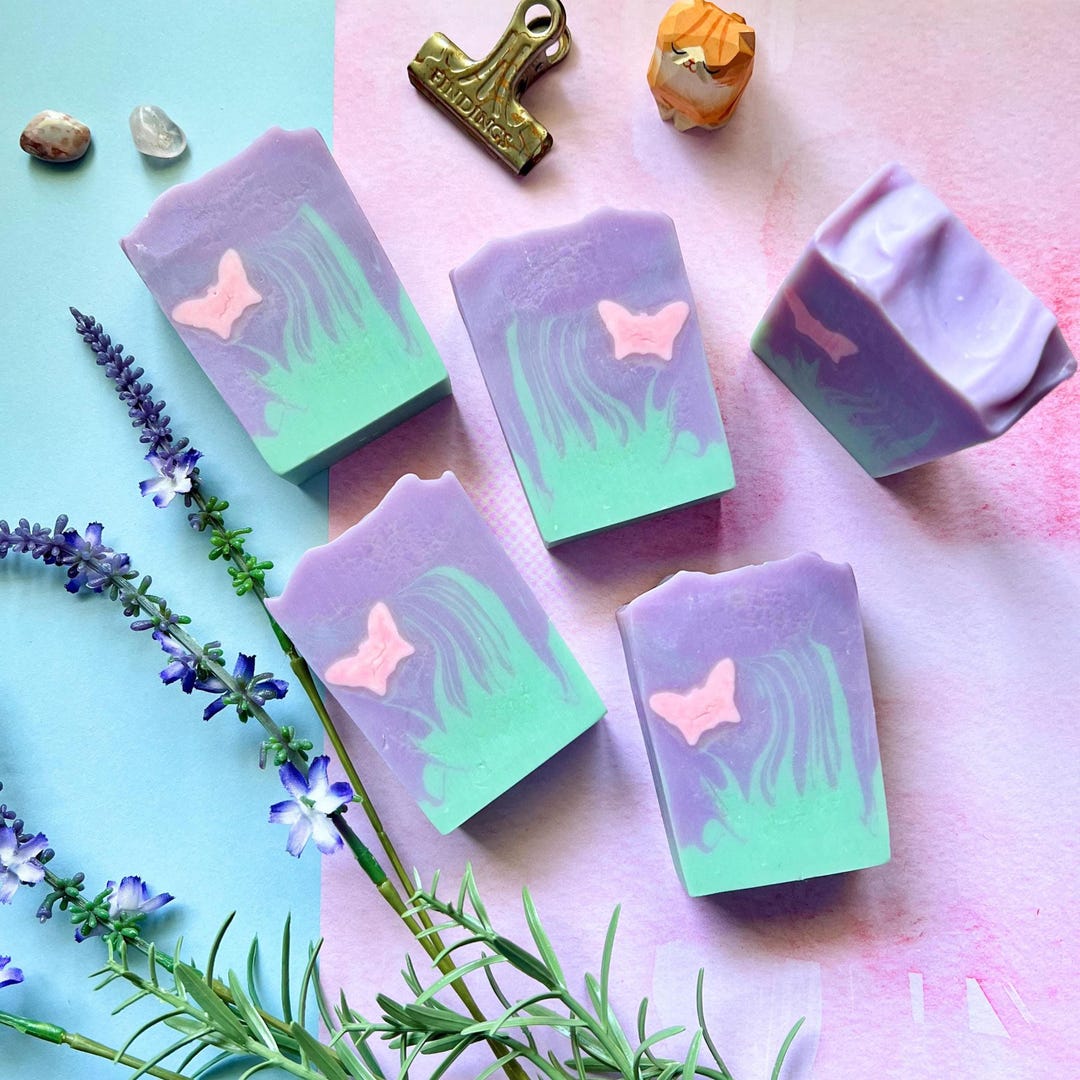 Lavender Fields Handmade Soap | Bar Soap | Bath and Body | Small Batch ...