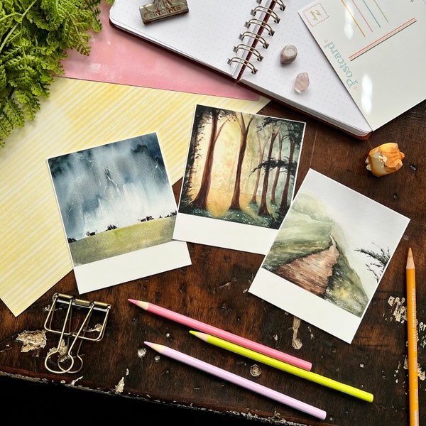 Landscape Postcard - Etsy