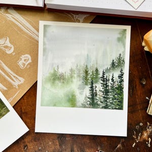 Landscape Polaroid Style Postcard Set | Postcard Set | Penpal ...